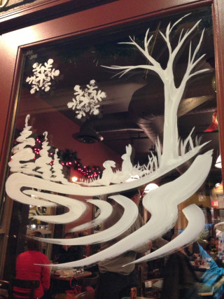 Animals & Winter Window Paintings - Graphic Garden Design Studio