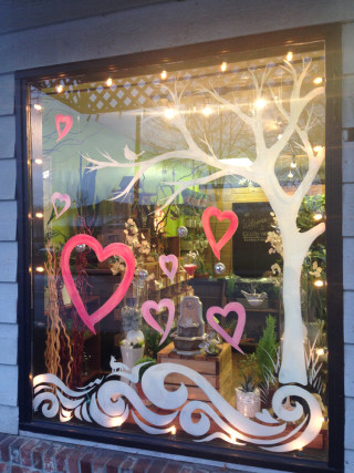 Promotional Window Paintings - Graphic Garden Design Studio