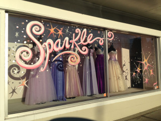 Promotional Window Paintings - Graphic Garden Design Studio