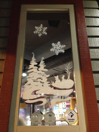 Animals & Winter Window Paintings - Graphic Garden Design Studio