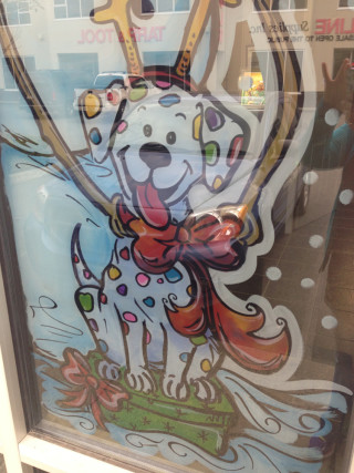 Animals & Winter Window Paintings - Graphic Garden Design Studio