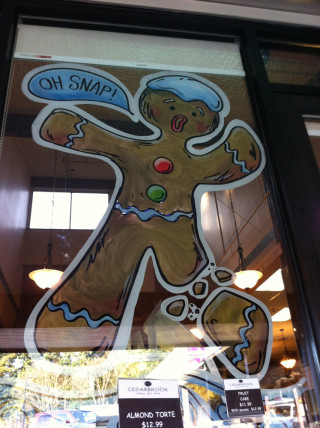 Character Window Paintings - Graphic Garden Design Studio