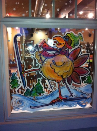 Animals & Winter Window Paintings - Graphic Garden Design Studio