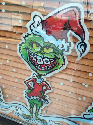 Character Window Paintings - Graphic Garden Design Studio