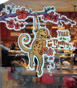 Spring & Summer Window Paintings - Graphic Garden Design Studio